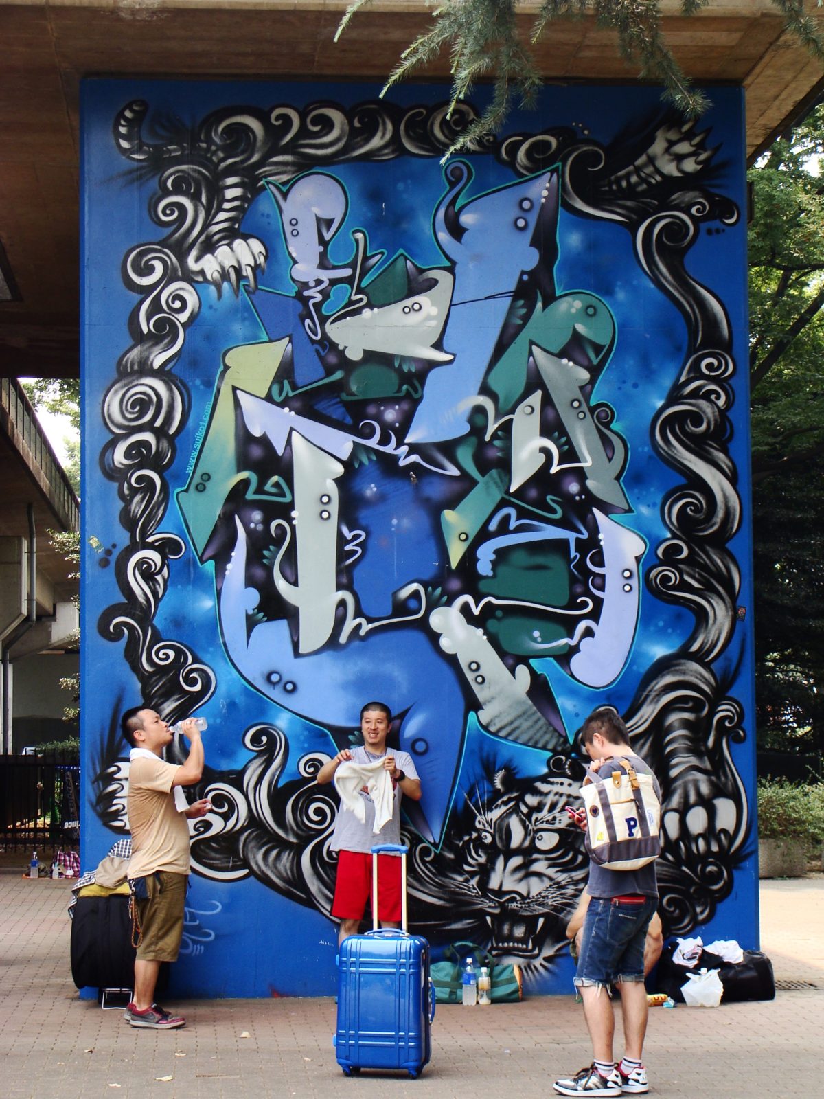 People Watching in Tokyo Japan, Yoyogi Park - Todd Wassel